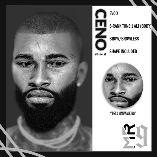 Second Life Marketplace - Ceno Skin Demo (EVO X)