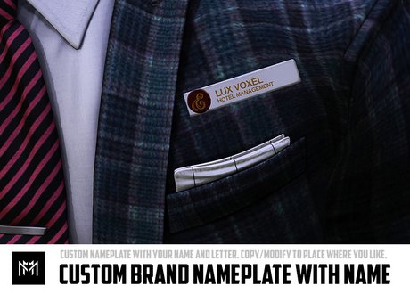 Second Life Marketplace - Custom Nameplate Order Form