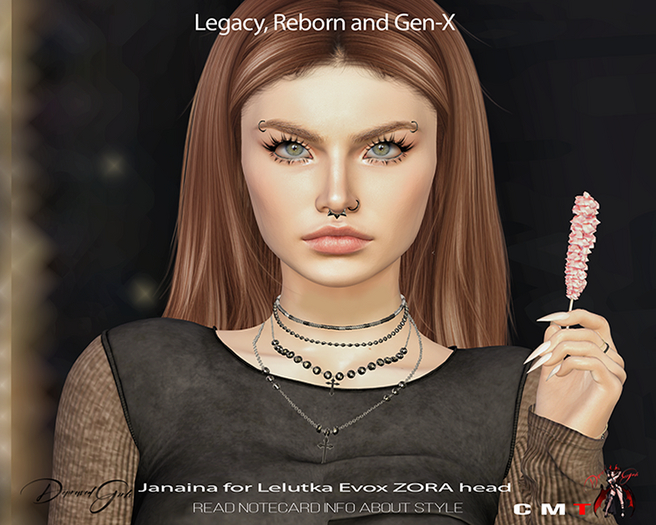 Second Life Marketplace - !**Depraved Girls**". Janaina for Lelutka ...