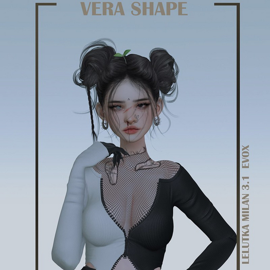 Second Life Marketplace - FREYA// VERA SHAPE. lelutka evo milan 3.1+REBORN