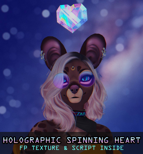 Second Life Marketplace - [RoS] Holographic Spinning Heart