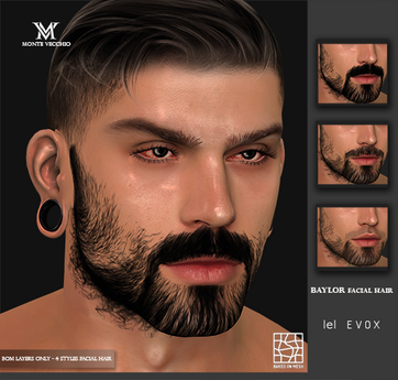 Second Life Marketplace - Monte Vecchio - Baylor Facial hair