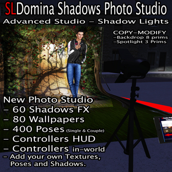 Second Life Marketplace - PHOTO TOOLS - Photo Studio Shadows ...