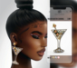 Second Life Marketplace - Revienne: The Pashon Martini Earrings [FATPACK]