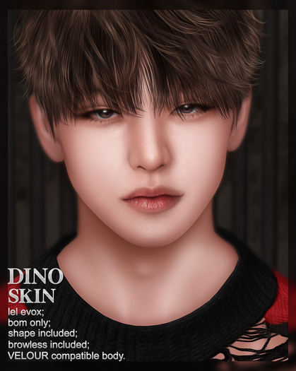 Second Life Marketplace - (ADD ME) ~Little Foxy B.~ Dino VELOUR Skin ...