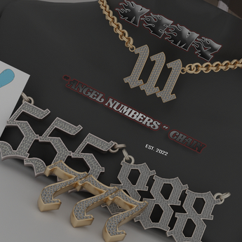 Second Life Marketplace - ANGEL NUMBERS CHAIN [ FatPack ] # 4 - 9
