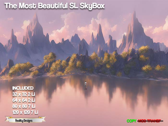 Second Life Marketplace - Most Beautiful SL SkyBox Pack