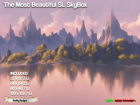 Second Life Marketplace - Most Beautiful SL SkyBox Pack