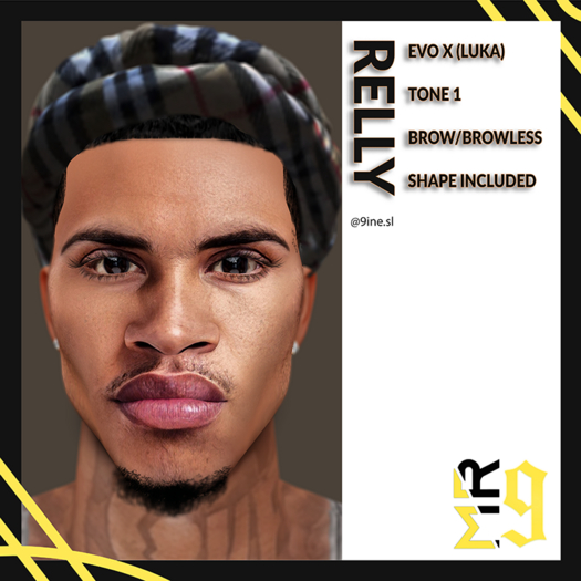Second Life Marketplace - Relly Skin Tone 1 (EVO X)