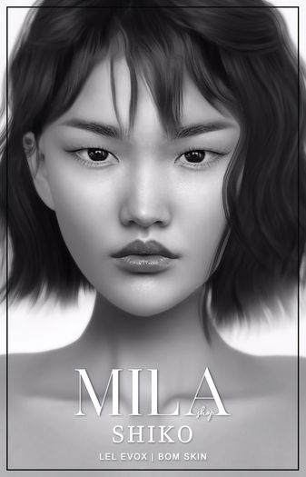 Second Life Marketplace - .MILA. Shiko Skin [LeLutka EvoX] DEMO