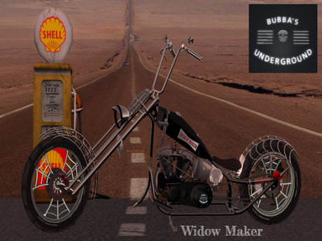 Second Life Marketplace - Widow Maker Chopper