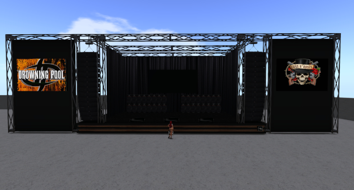 Second Life Marketplace - Spitfire Customs Big Stage