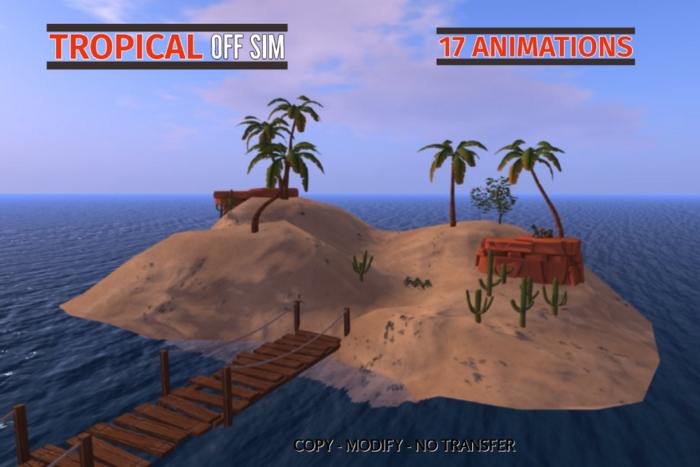 Second Life Marketplace - OFF SIM TROPICAL ANIMATED