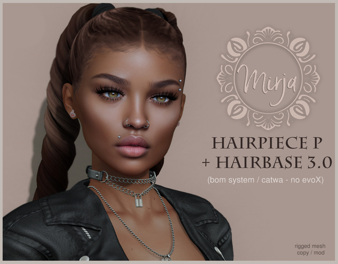 Second Life Marketplace - - MIRJA - *HAIRBASE 3.0 + HP P * FATPACK