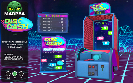 Second Life Marketplace - MadPea Disc Dash
