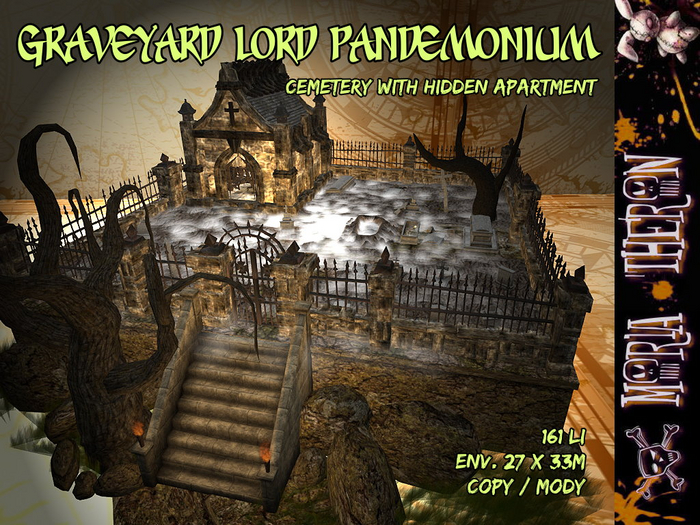 Second Life Marketplace - [ Moria'Theron ] Big Graveyard "Lord ...