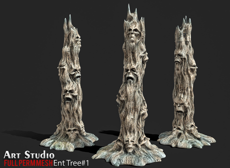 Second Life Marketplace - Art Studio.FULL PERM \\ Ent Tree Fatpack