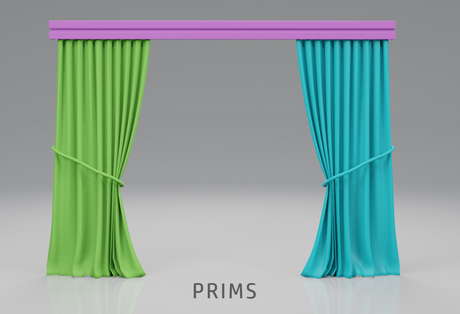 Second Life Marketplace - ☰ inVerse ☰ Curtains #3 full permission