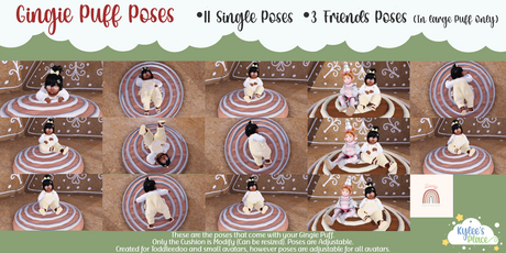 Second Life Marketplace - Kylee's Place & Lovey [Collab]- Gingie Puff ...