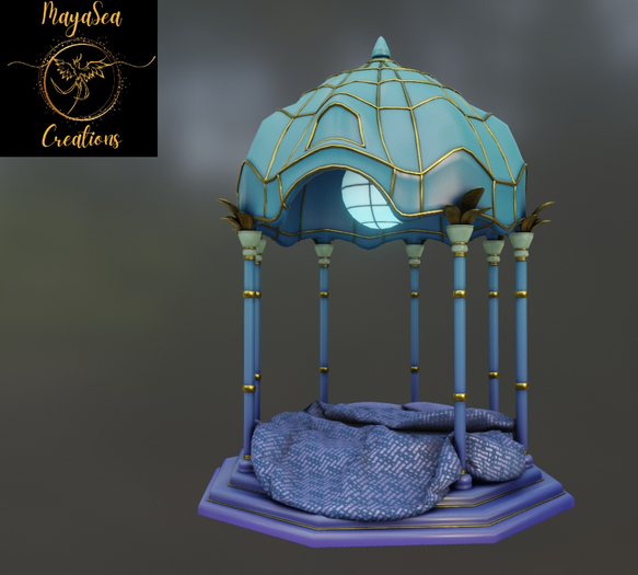 Second Life Marketplace - Fantasy Bed Full Perm Mesh ♥