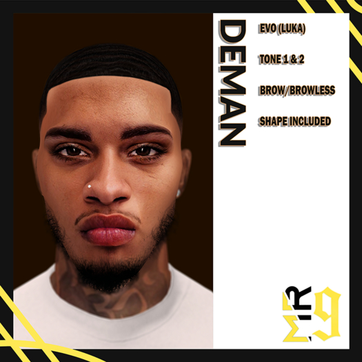 Second Life Marketplace - Deman Skin Tone 2 (EVO)