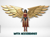 Second Life Marketplace - .:CQ:. Wonder Woman FN Bento Avatar