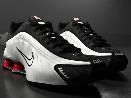 Second Life Marketplace - L - Shox R4 Black Metalic