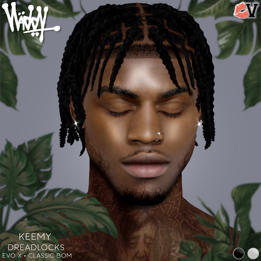 Second Life Marketplace - Vladdy // "Keemy" Dreadlocks (Fatpack) (EVO X ...