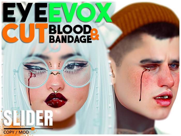 Second Life Marketplace - Slider - Eye Cut "EvoX BOM"