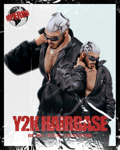 Second Life Marketplace - [imperium] 'y2k' hairbase