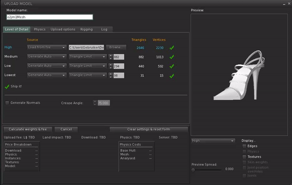 Second Life Marketplace - Heels