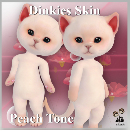 Second Life Marketplace - !!!CHARM Dinkies Skin Peach Tone