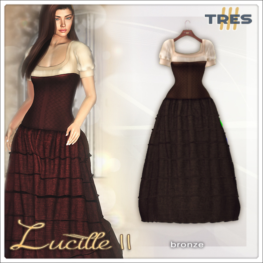 Second Life Marketplace - TRES - Lucille II Bronze - Medieval Fantasy ...