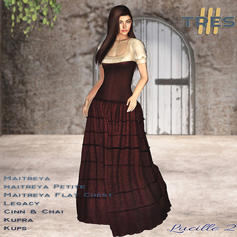 Second Life Marketplace - TRES - Lucille II Moss - Medieval Fantasy ...