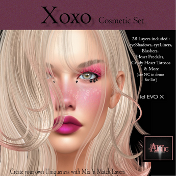 Second Life Marketplace - Emi's Attic ~ Xoxo Cosmetic Set