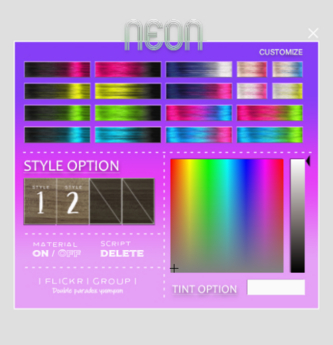 Second Life Marketplace - *barberyumyum*B20(neon)(Unpacked)