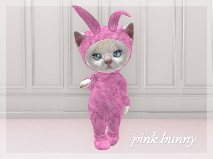 Second Life Marketplace - majestic.+ dinkie pink bunny costume