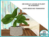 Second Life Marketplace - DB SHELLY LICUALA PLANT IN A BASKET ADD ME