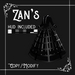 Second Life Marketplace - Zan's BLACK AND WHITE gown