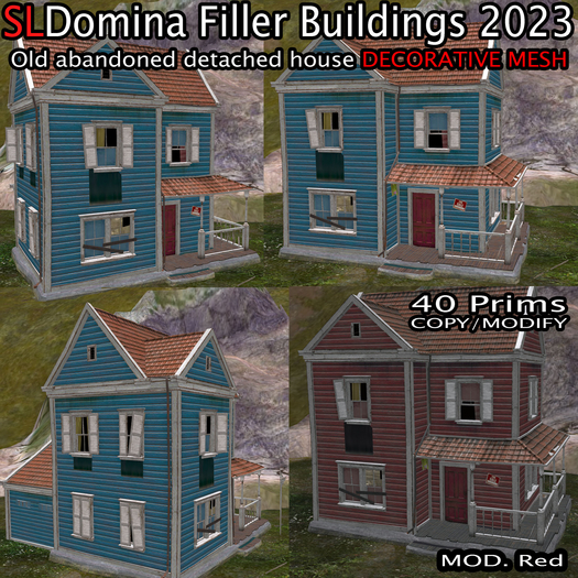 Second Life Marketplace - FILLER BUILDING - SLDomina Filler Buildings ...
