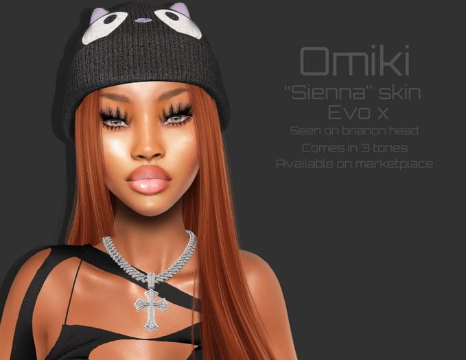 Second Life Marketplace - Omiki. SIENNA SKIN SUNKISS