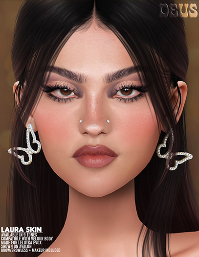 Second Life Marketplace - Deus - Laura Skin 'Chantily' (Lelutka EvoX)