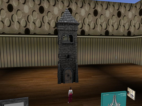 Second Life Marketplace - Animated Bell tower with sound -Box LI=18