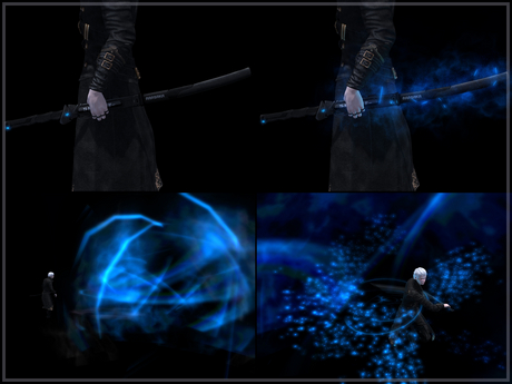 Second Life Marketplace - [TANAKA x TREVOR] - ARASAKA KATANA - (BLUE)
