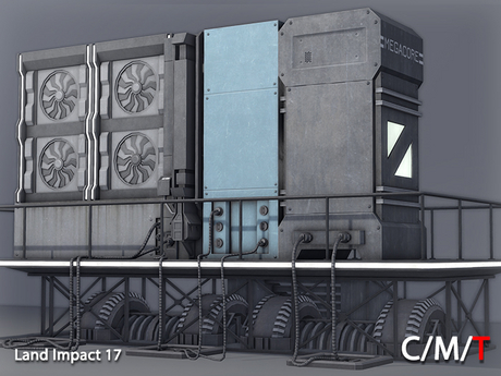Second Life Marketplace - "Killer's" Sci-Fi MegaCore Power Unit (Decor ...
