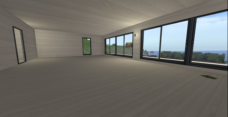 Second Life Marketplace - rez box Scandinavian wood house cabin 2 ...