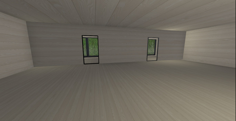 Second Life Marketplace - rez box Scandinavian wood house cabin 2 ...