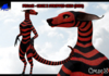 Second Life Marketplace - PEGASI - CRUX X STRIPPED RED