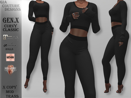 Second Life Marketplace - "GCD" Sandy Leisure Outfit FAT PACK