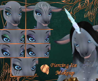 Second Life Marketplace - {CLP} Piercing Ice Eyes and Makeup